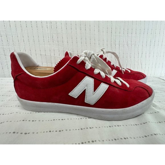 New Balance | Shoes | New Balance Tempus Rare Red Suede Sample Shoes ...